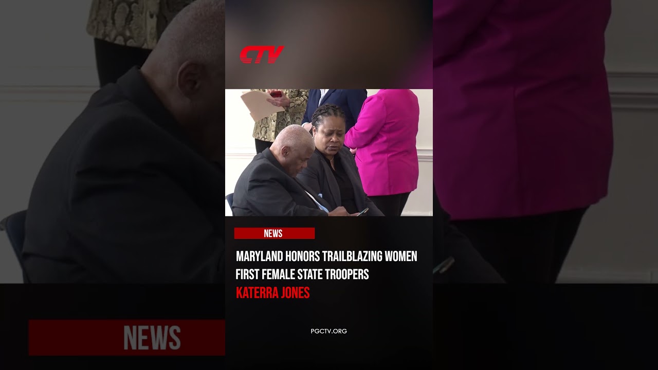 Maryland Honors Trailblazing Women, First Female State Troopers#pgctv #pgctvnews #womenshistorymonth