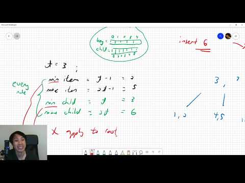 FIT3155 2020sem01 Tutorial08 BTree Q1Q2Q3Q4Q5