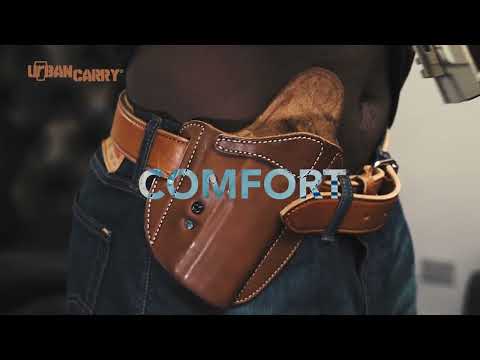LockLeather Hybrid Holster: Leather Comfort + Polymer Secure