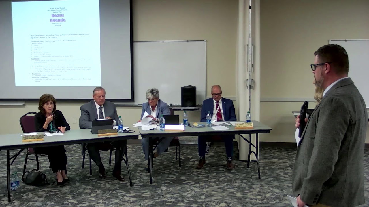 Board Meeting October 5th, 2022