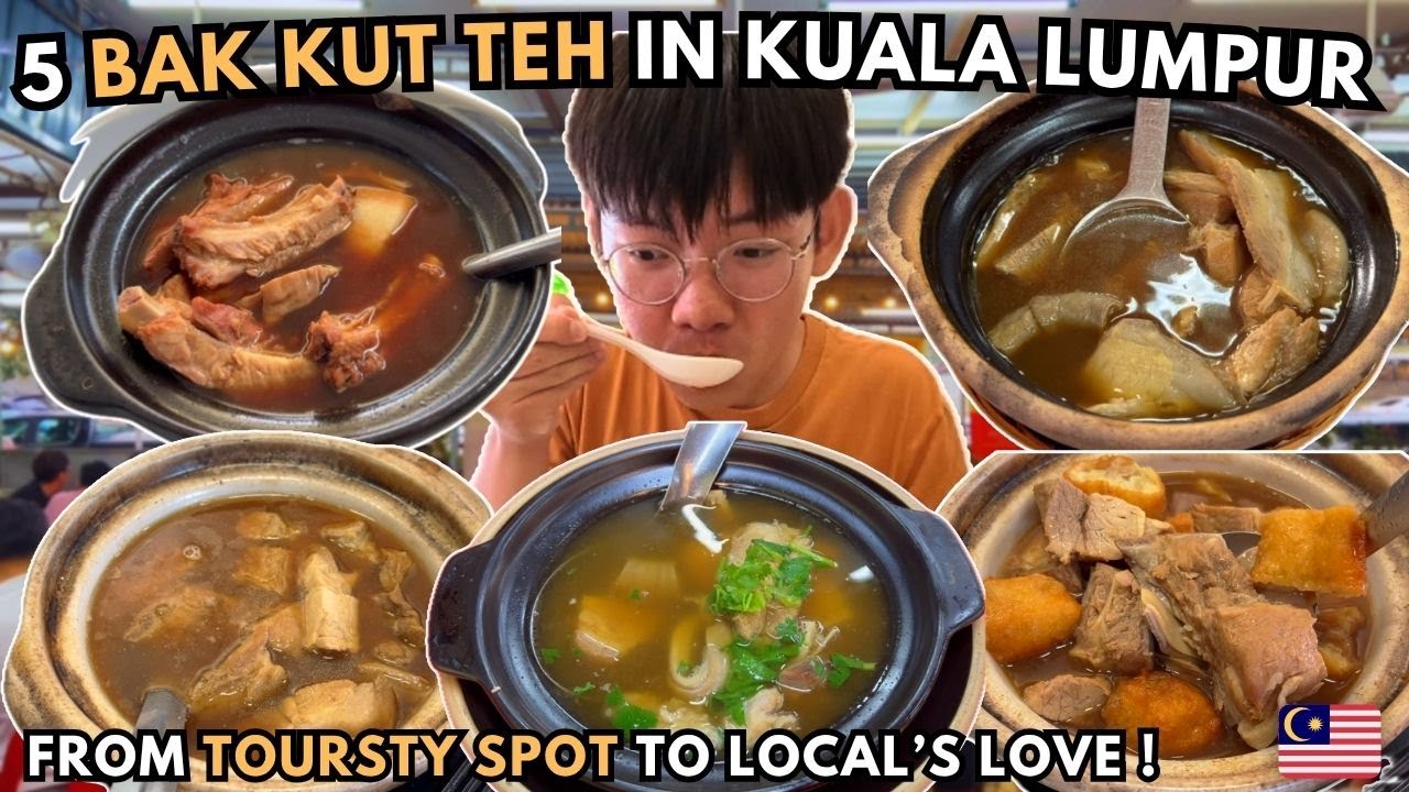 I Tried 5 Bak Kut Teh in Kuala Lumpur 🇲🇾 | Which One Is the Best?