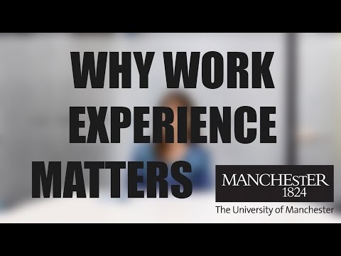 Why Work Experience Matters