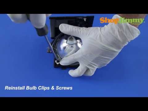 Common Mitsubishi 915P020010 Bulb Replacement Guide for DLP TV Lamp