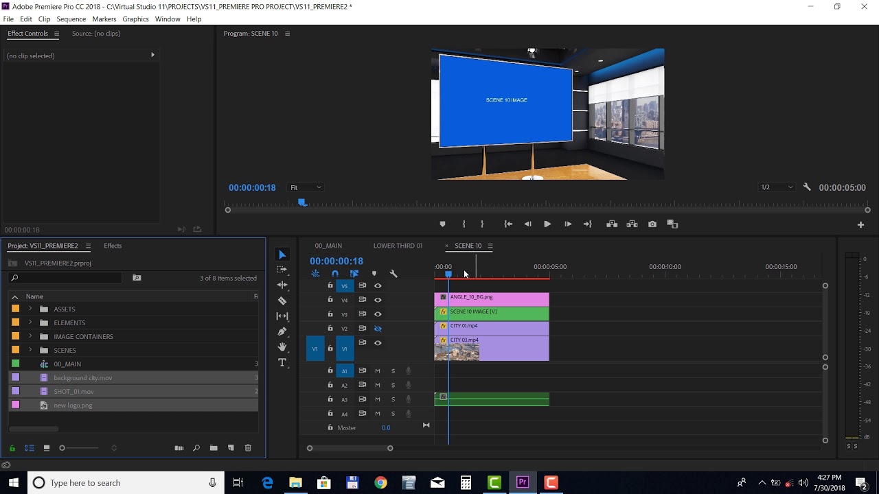Virtual Studio 11 Premiere Pro Tutorial