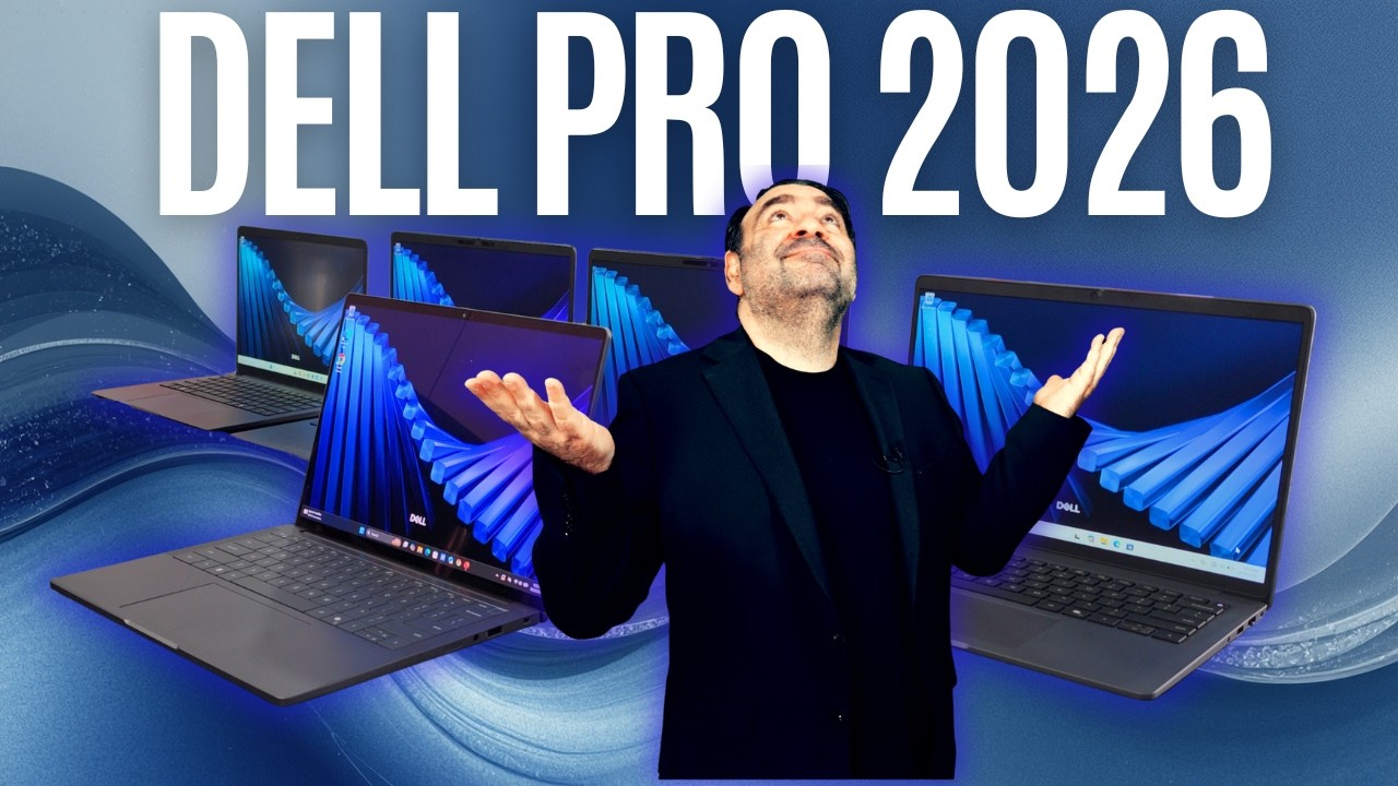 Dell Pro 2026: Thinner, Lighter & More Powerful