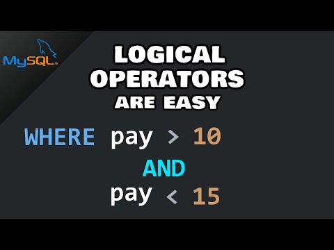 MySQL logical operators are easy