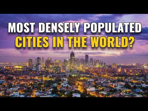 10 Most Densely Populated Cities in the world 2024