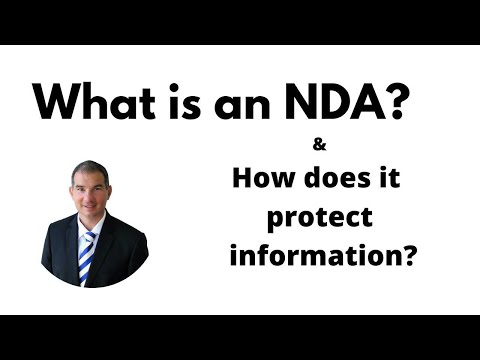 What is an NDA and how do they work?