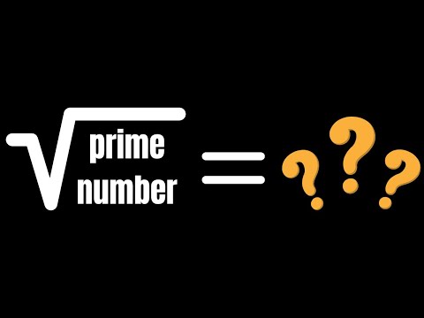 The Square Root of a Prime Number