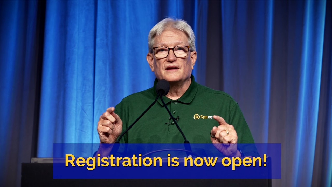 Your Future in C++ Starts at CppCon - 12th - 18th Sept 2026