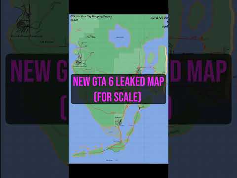 Gta 6 map comparison vs GTA 5.