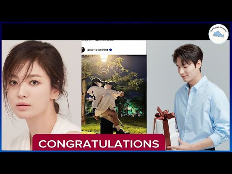 1 minute ago ! Lee Min Ho Goes Public with His Marriage – Shares First Photo of His Wife!