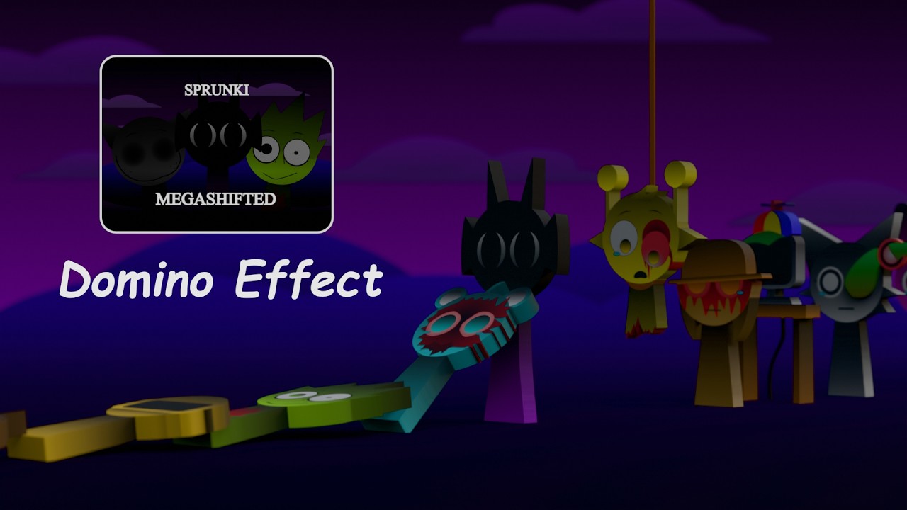 Sprunki - MegaShifted But it's Domino Effect