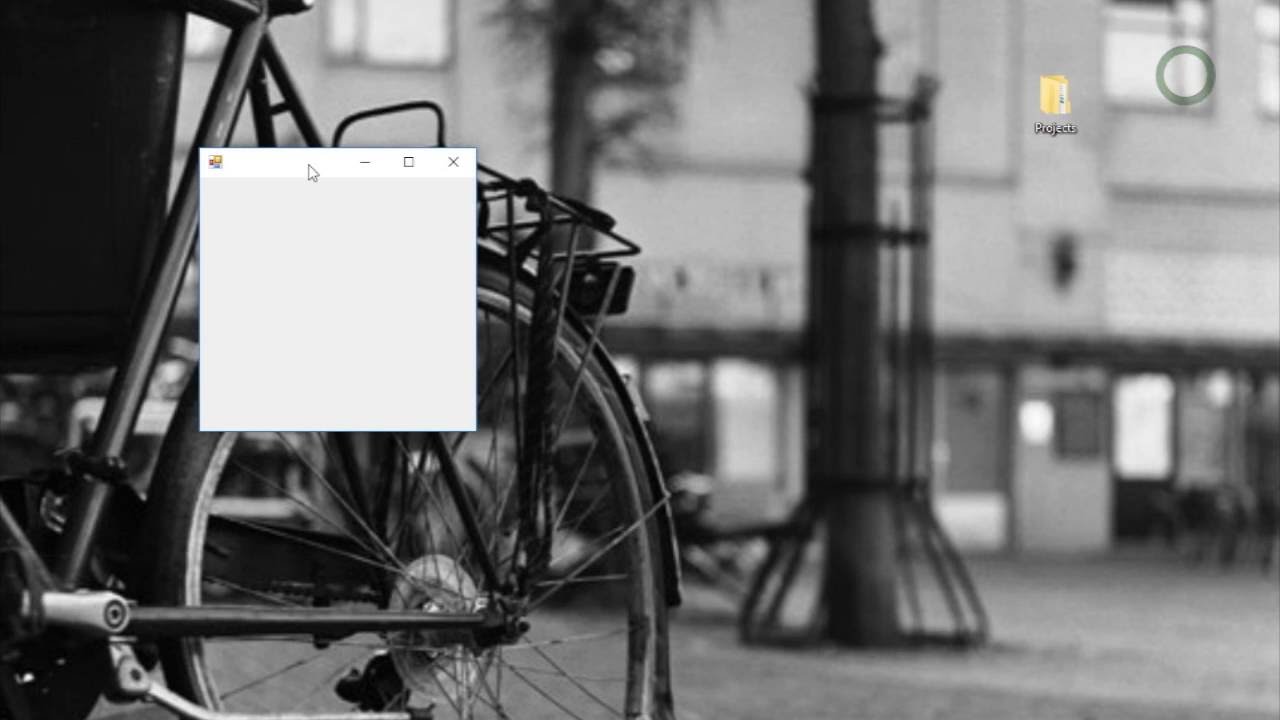12-1 C# Programming: Intro To Windows Forms: The Form Class and Windows Event Queue