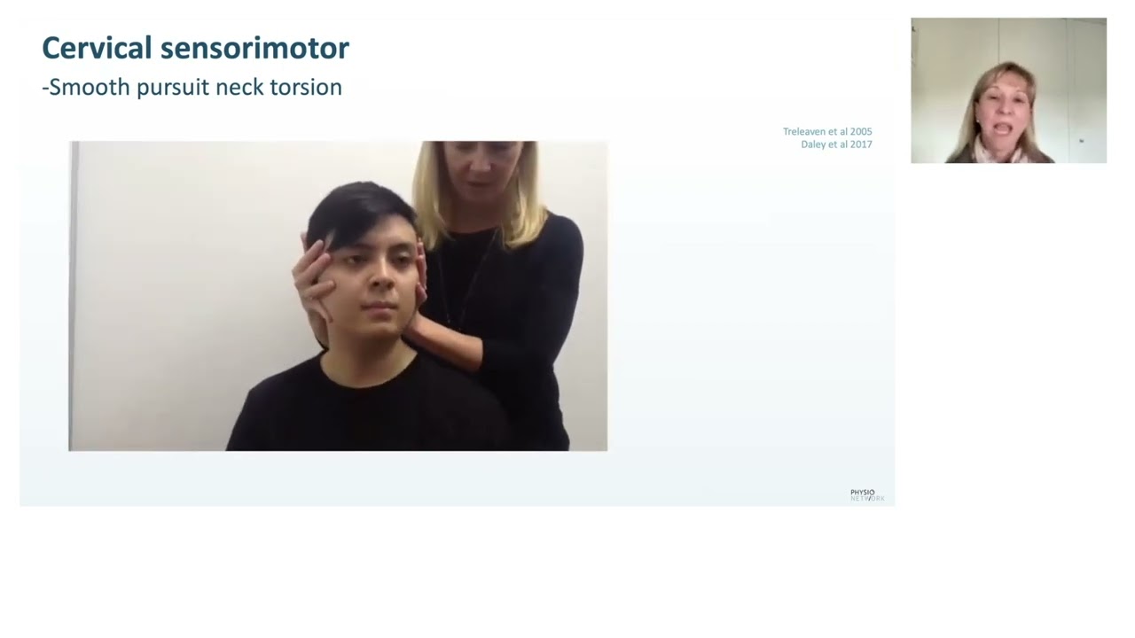 Cervicogenic Dizziness Sensorimotor Assessment | Dr Julia Treleaven | Dizziness Case Study