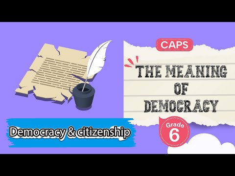 The Meaning of Democracy