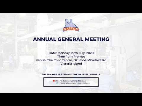 NASCON Allied Industries Plc Annual General Meeting