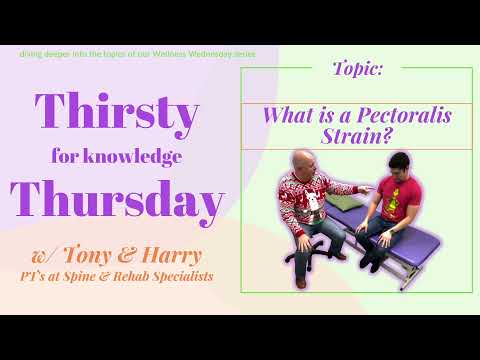 Preventing a Pec/ Chest Injury (Thirsty for Knowledge)