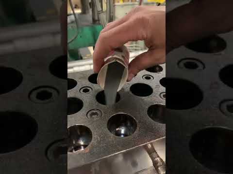 UHMW Poly Capped Bolts Compression Molding Process