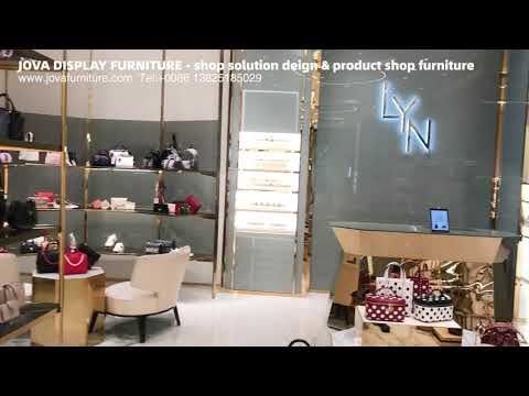 Shoes shop design, shoe shop display, bags shop furniture