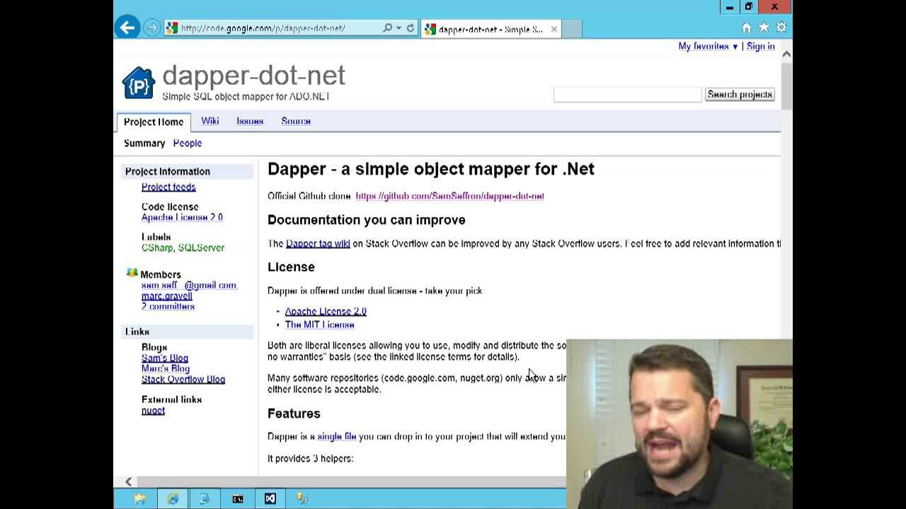 Dapper Micro ORM Simple Example