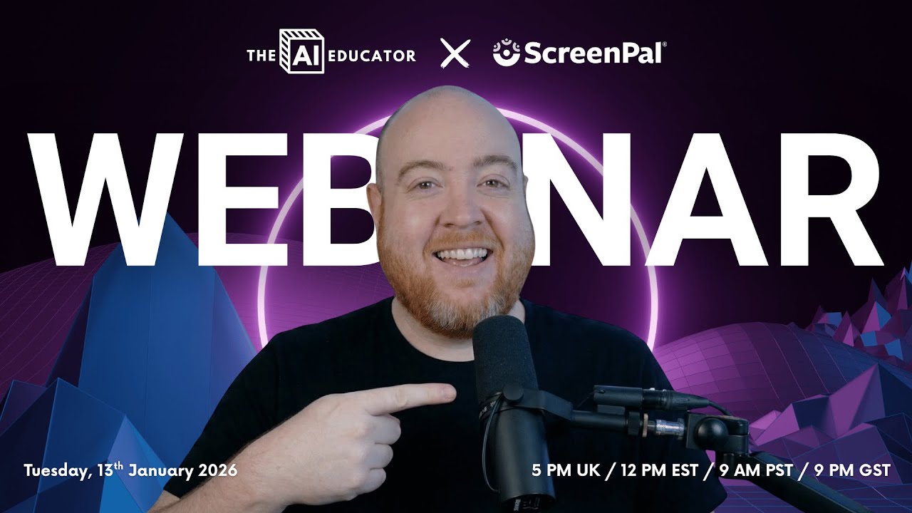 The AI Educator Webinar with ScreenPal