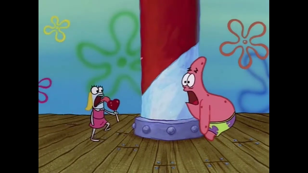 Angry patrick wants destroying park! 