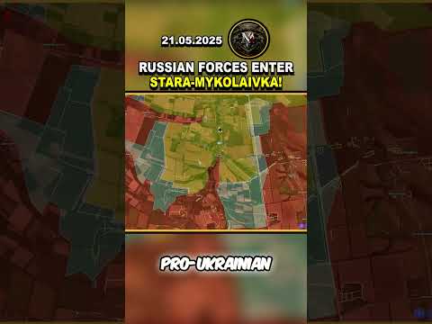 ⚠️ UKRAINE WAR ZONE SHIFT! RUSSIAN FORCES ENTER STARA-MYKOLAIVKA! #russia #ukraine #ukrainewar