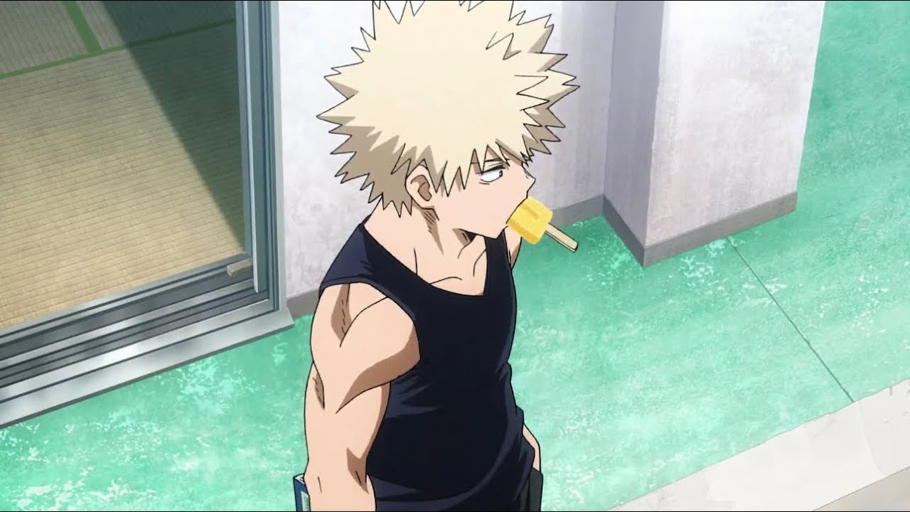 Bakugou drops his popsicle (BNHA)