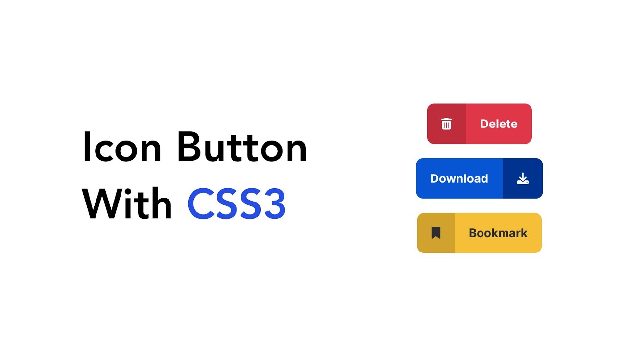Enhanced Button Designs with Icons