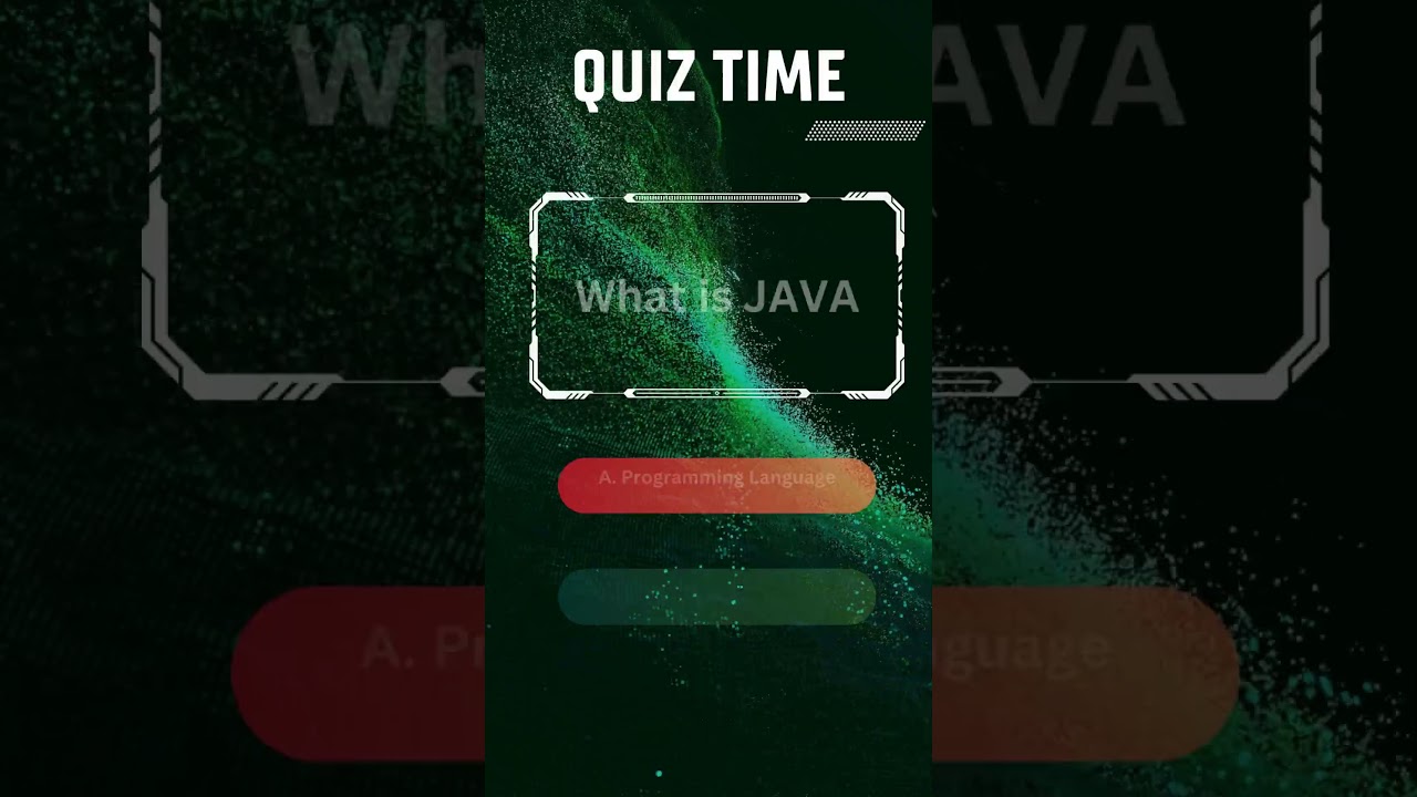 Programming Language in java with Quiz-1