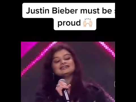 Justin Bieber must be so proud of this girl!!