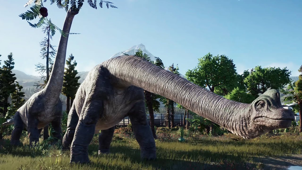 Jurassic World Evolution 2 - Brachiosaurus Gameplay (PS5 UHD) [4K60FPS]