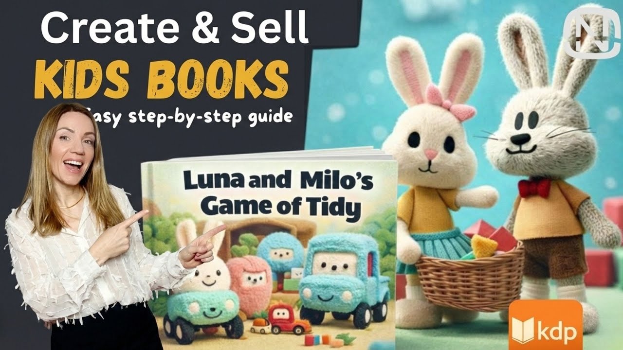 How to Create and Sell Children's Books on Amazon KDP (with Readkidz)