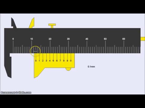 How to read a vernier scale – Alom Shaha