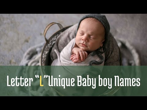 Letter "L" Unique Baby Boy Names with Meaning