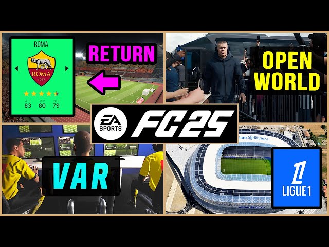 All possible EA FC 25 new stadiums