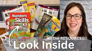 Abeka Number Skills K5 & Abeka Arithmetic Grade 1 Ii Detailed Flip ...