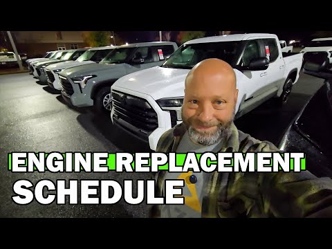 2022-23 Toyota Tundra Engine Replacement Schedule And 4 Phases