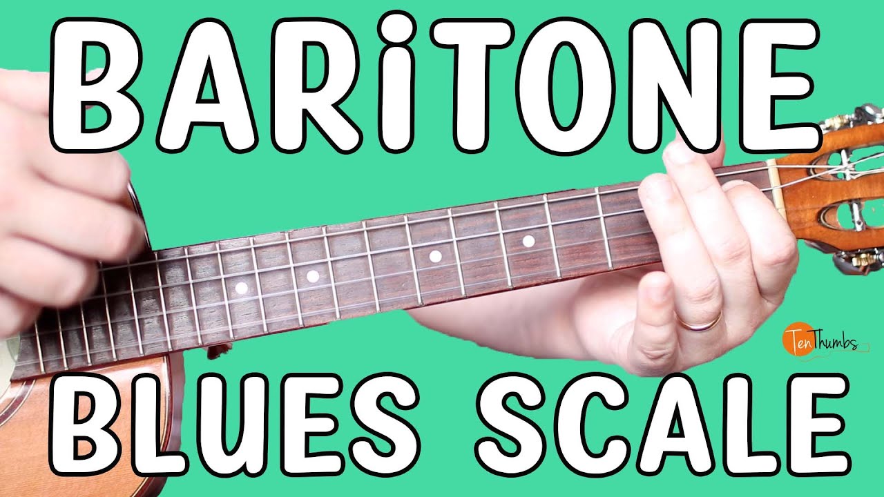 Learning and Understanding the Blues Scale - Baritone Ukulele Tutorial