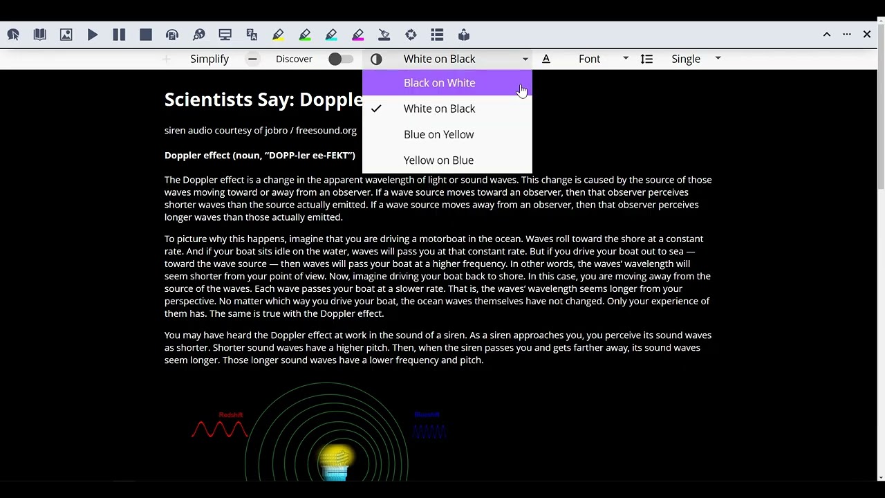 Read&Write for Google Chrome - Simplify Overview
