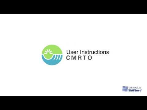 CMRTO User Instructions
