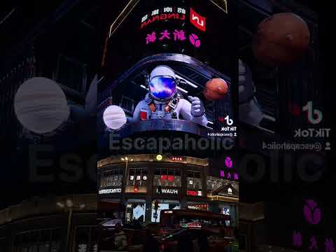 China 3D Spaceman LED Digital Display Screen Advertising Billboard 2024 4K