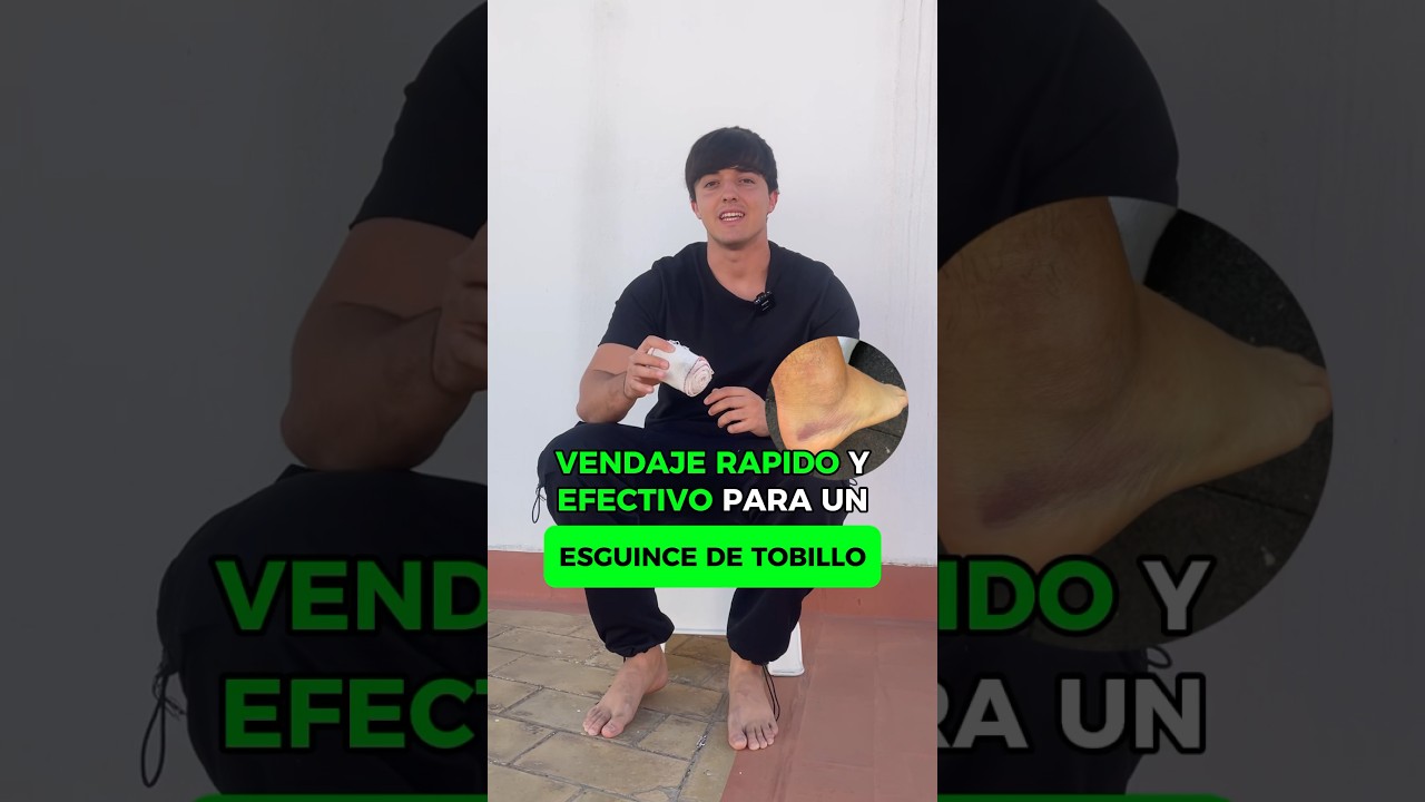How to make an effective sprain bandage in less than a minute
