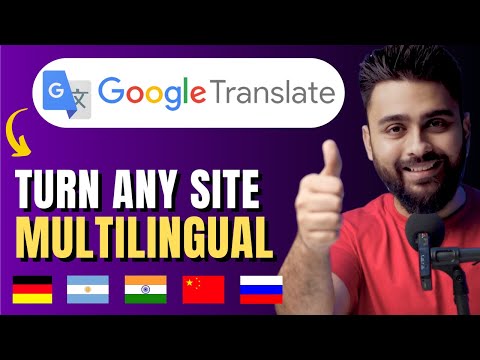 2024 - Create a FREE Multilingual Website with GTranslate