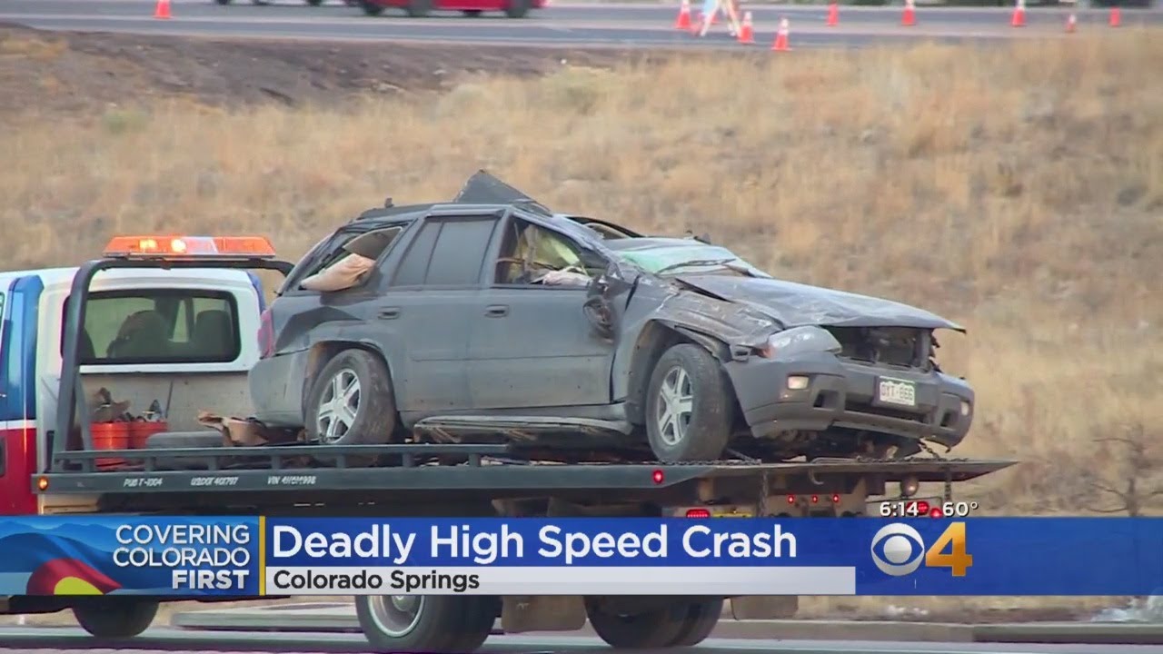 High Speed Chase Ends With Driver Death