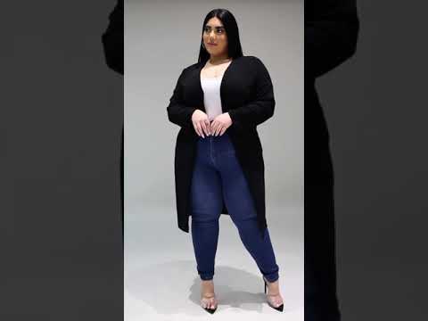 Plus Size Comfort Cardigan Fashion