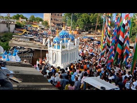 POPULAR MUHARRAM TAJIYA , MATAM, MARSHIYA, LATHI KHEL BISHRAMPUR KOSHIYAR JULOOS #muharram2022