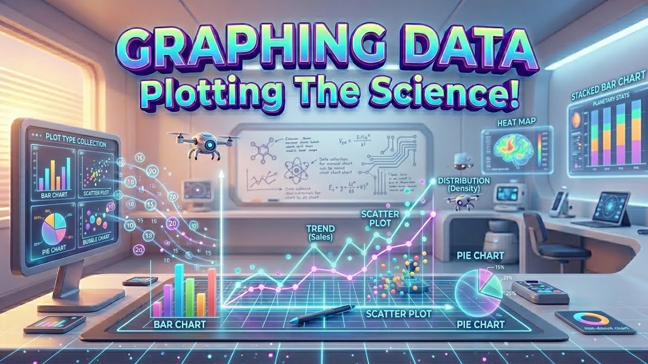 How to Graph Data! 📊 X & Y Axes, Line, Bar & Scatter Plots Explained!