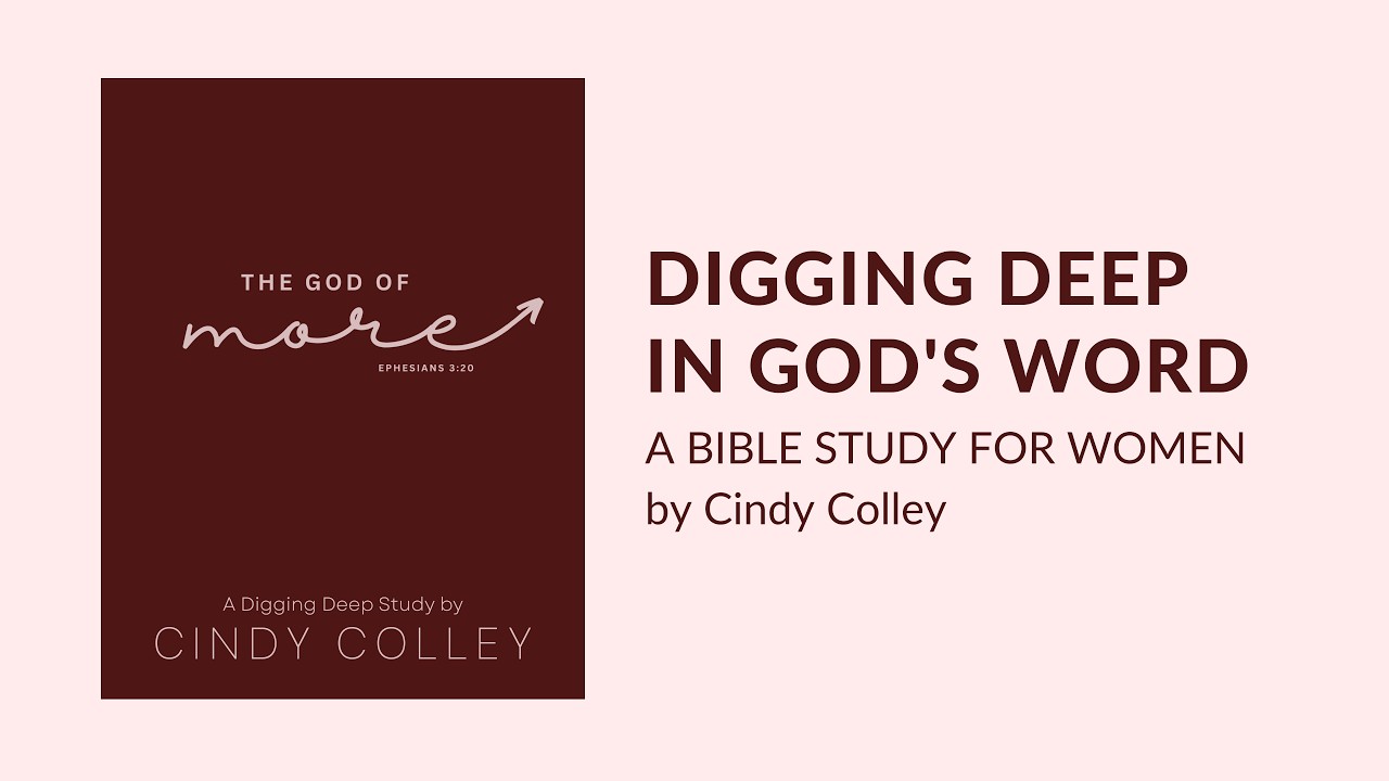 The God of More Bible Study Month 7 (March 2026) | Digging Deep In God's Word